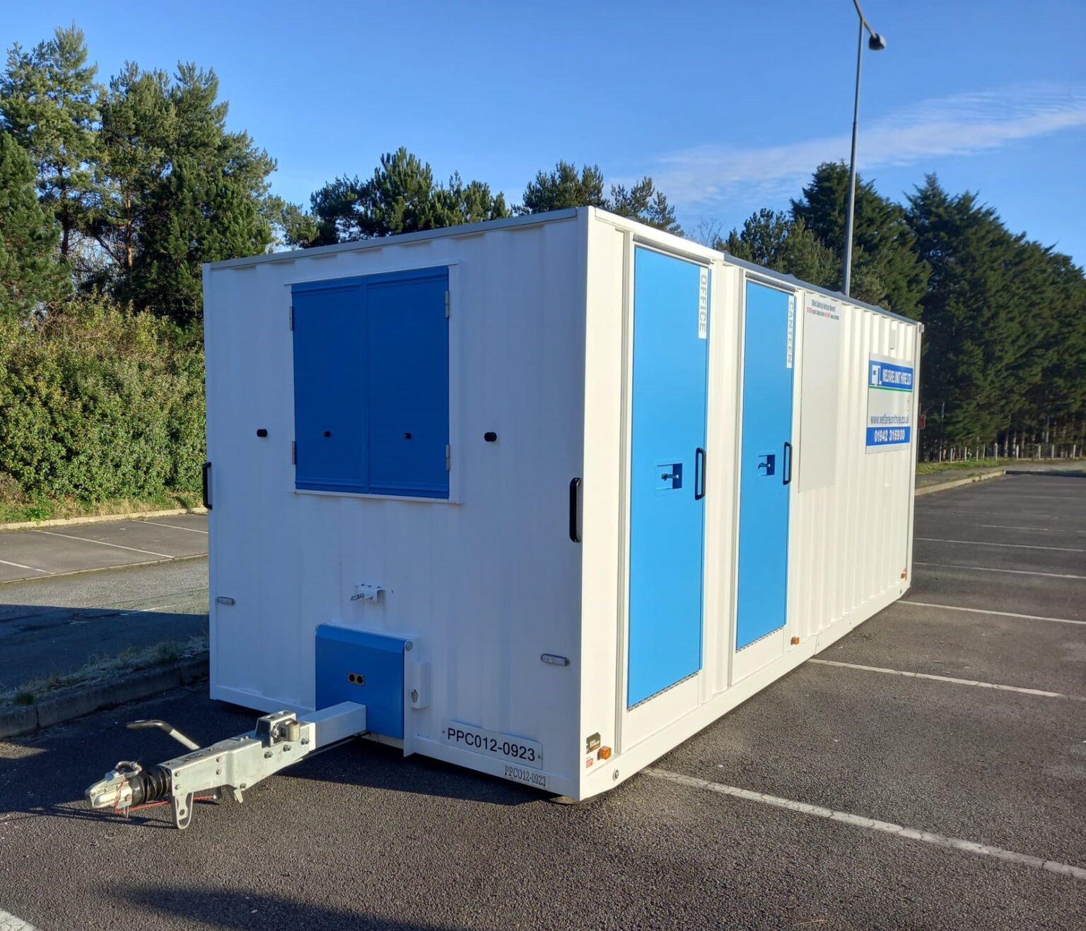 10 Man Welfare Unit Hire With Canteen and Office